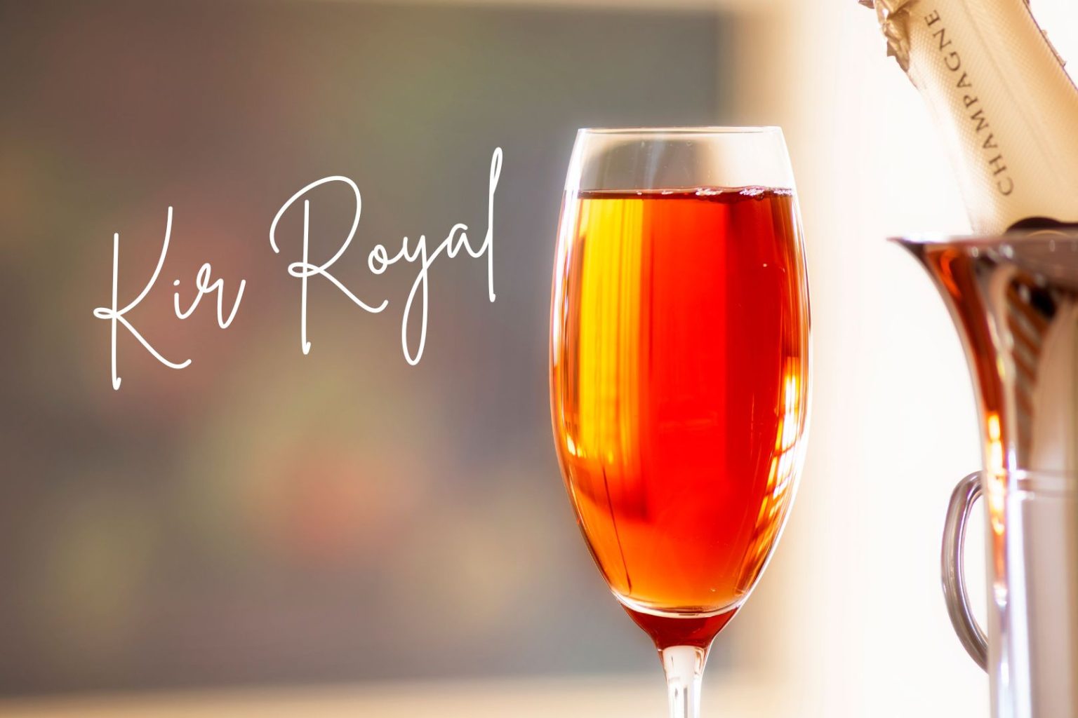 Kir Royal - Näin teet klassikkococktailin - Tasty Travelissimo